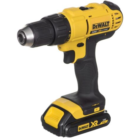DeWalt - Trapano a batteria 18 V XR 2x1,3 Ah Li-Ion 13 mm 42 Nm con ...