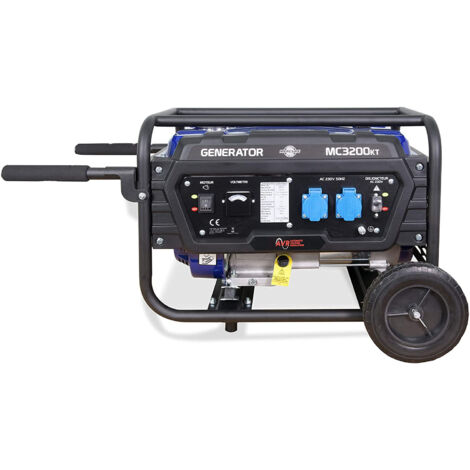 Mecafer - Gruppo elettrogeno AVR (regolazione della tensione) da 3000W ...