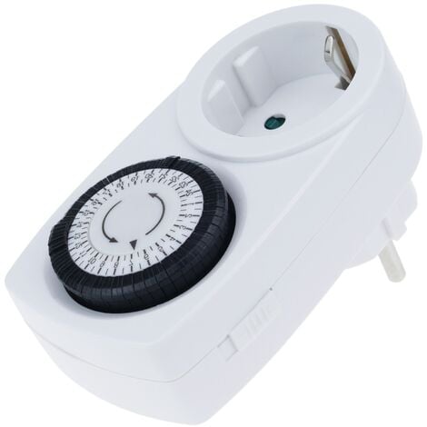 CableMarkt - Mini mechanischer programmierbarer elektrischer Timer