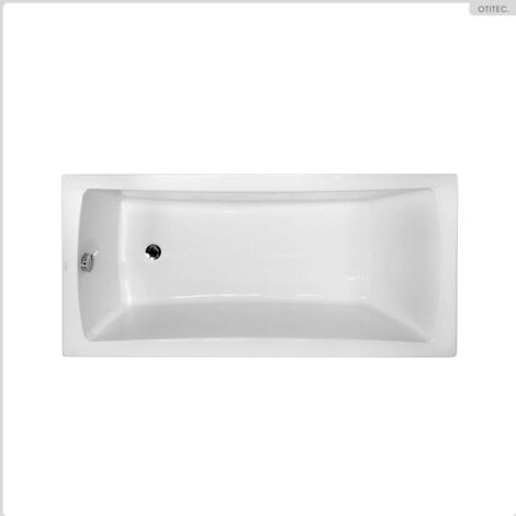 Baignoire encastrable 170 x 70 cm avec pieds réglables gamme OPTIMA ...