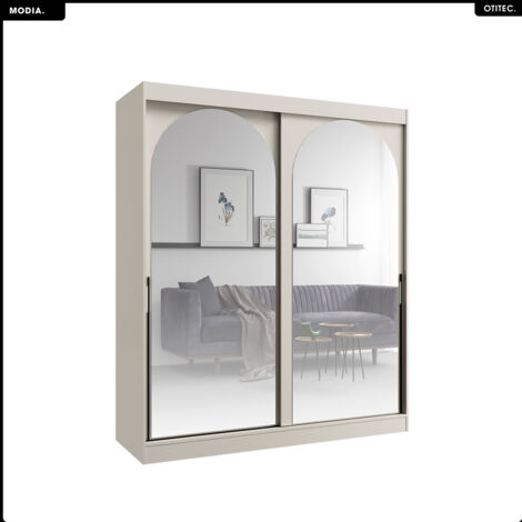 Armoire coulissante - L.180 x H.215 x P.65 - MODIA