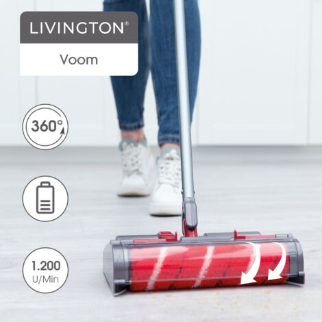 Livington Voom - Turbo Akku-Besen - elektrischer Akkubesen kabellos ...