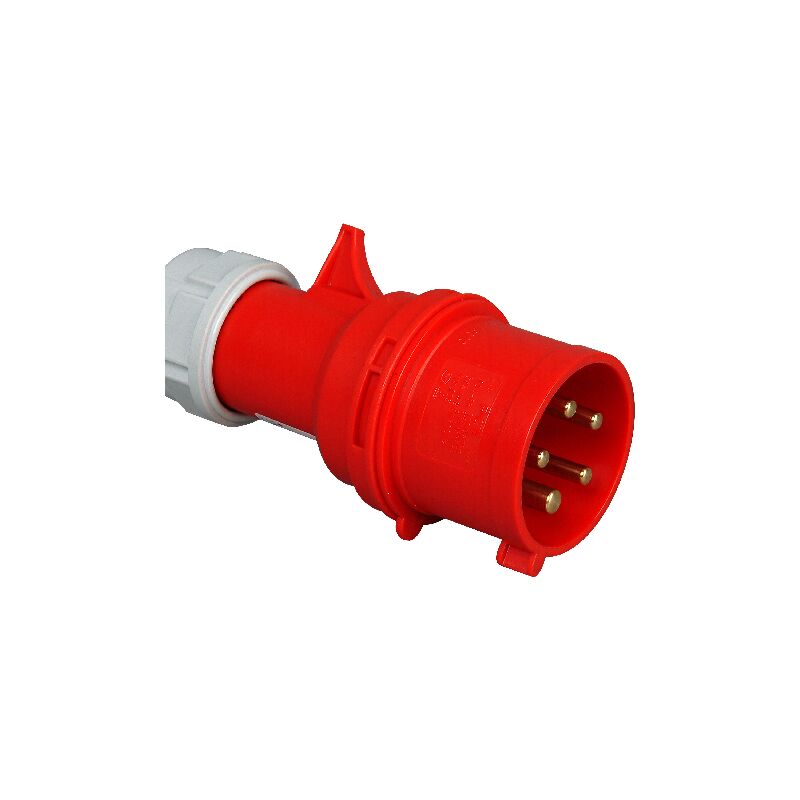 Kopp CEE Stecker, rot, 5polig, 32A, 400V