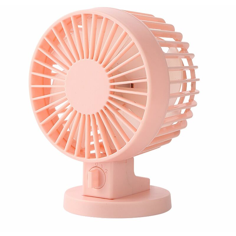 La Vague Zephyr Mini USB-Ventilator mit zwei Motoren pink