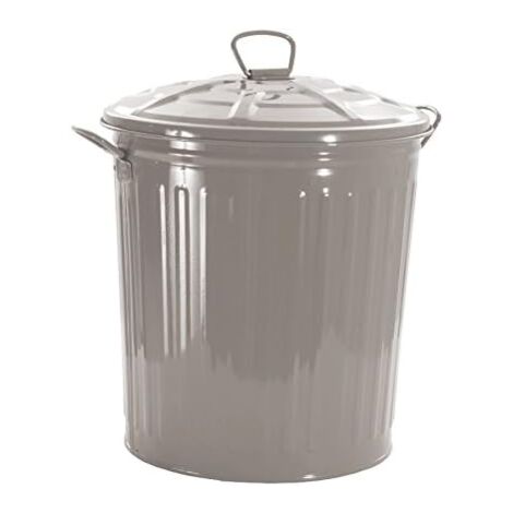 King Home TORTORY PAINTED LITTER BIN LT.18 mit Deckel und Seitengriffen ...