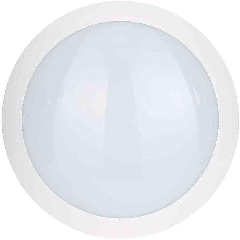 Stanley Garda Outdoor Wall Light With Sensor in White Litecraft