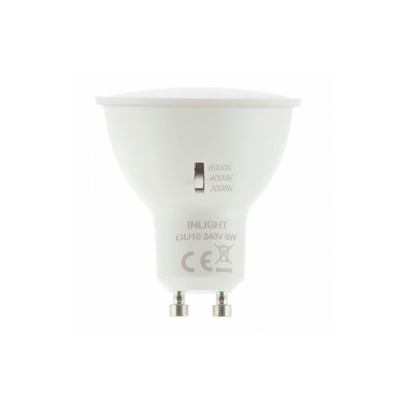 Litecraft Light Bulb GU10 6W LED Colour Temperature Changing Fitting ...