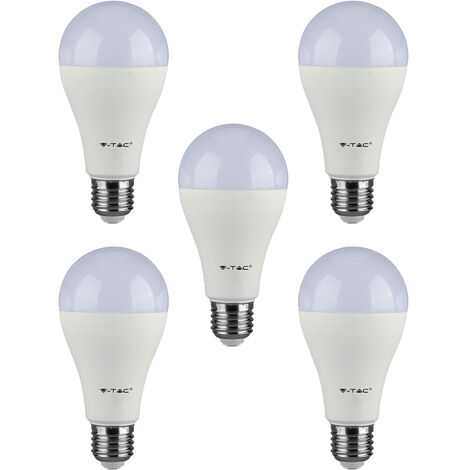 Litecraft Light Bulb 17W E27 Edison Screw GLS Cool White LED in White ...