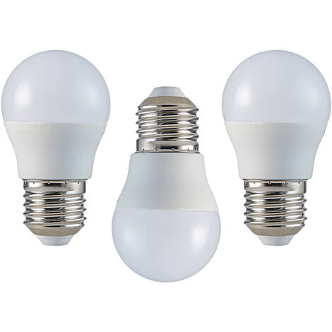 Litecraft Light Bulb 4.9 Watt E27 Edison Screw Golf Ball LED in White ...