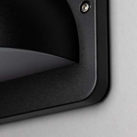 Litecraft Jacinta Wall Light Outdoor 10 Watt LED Fitting - Black