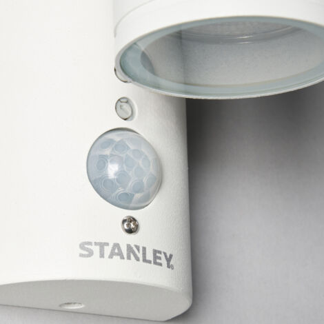 Stanley Neda Wall Light Outdoor Up & Down Fitting With PIR Motion ...