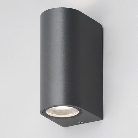 Litecraft Irwell Wall Light Outdoor Up & Down IP44 Rated Fitting - Black