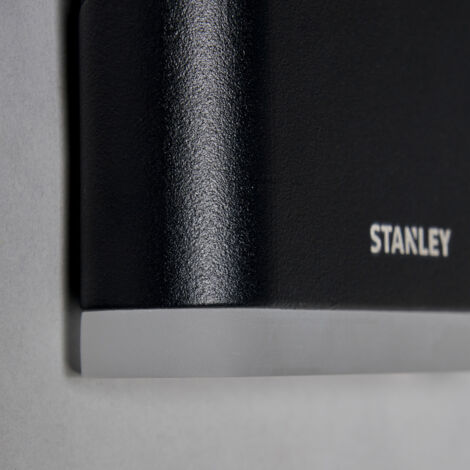 Stanley Moselle Up Down LED Outdoor Wall Light in Black Litecraft