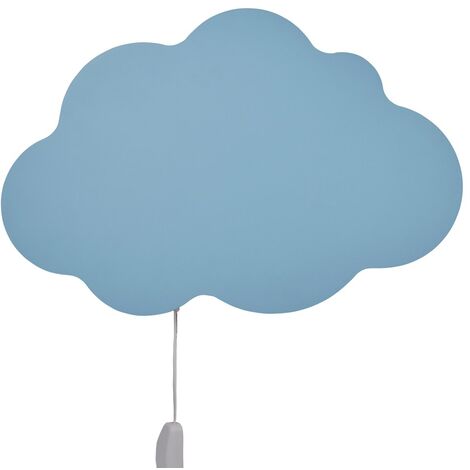 Litecraft Glow Cloud Wall Light Integrated LED Children's Lighting - Blue