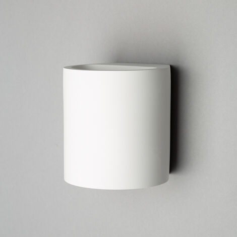 Litecraft Chonzie Wall Light Plaster Up & Down Curved Indoor Fitting ...