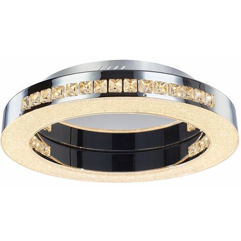 Visconte Spark Ceiling Light Flush Circular LED Indoor Fitting ...