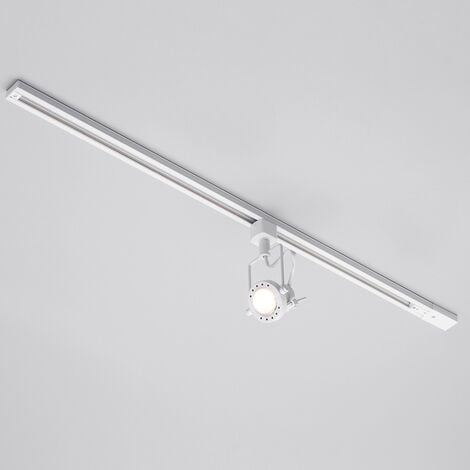 Litecraft 1M Kitchen Track Light With 1 Greenwich Fixture & LED Bulb ...