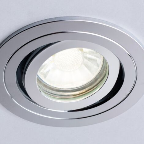 Litecraft Recessed Downlights Tiltable Bathroom IP65 Spotlights In ...