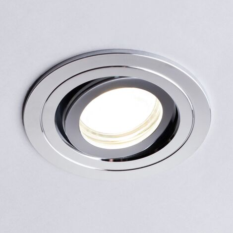 Litecraft Recessed Downlights Tiltable Bathroom IP65 Spotlights In ...