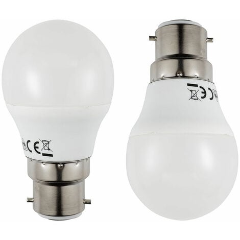 Litecraft Light Bulb B22 Bayonet Cap 6 Watt LED Golf Ball in Warm White ...