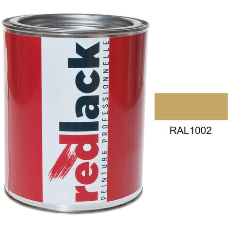 Peinture de rénovation multisupport noir satiné RAL 9005 Redlack ...
