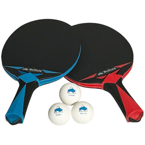 Set di racchette da ping pong per esterni Buffalo Duo