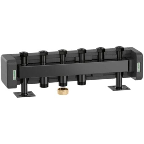 Collettore per impianti di riscaldamento e condizionamento, con coibentazione. 3 derivazioni ...