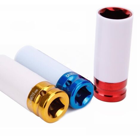 AUFUN 3tlg Schlagschrauber Kraft Radmuttern 1/2" Radschrauben Satz für ...