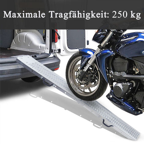 AUFUN 2 Stück Faltbare Auffahrrampe Laderampe mit Griff, Verladerampe ...