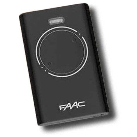 faac 2-Kanal-Handsender xt2 433 MHz slh lr schwarz 7870071