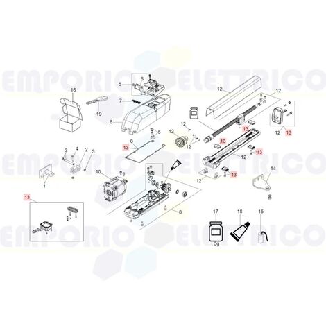 faac Ersatzteil der Kleinteile 413-415 63003351