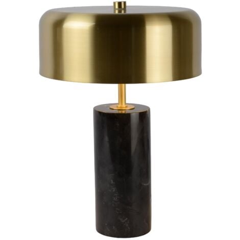 MIRASOL Lampe de tab.-Noir-Ø25