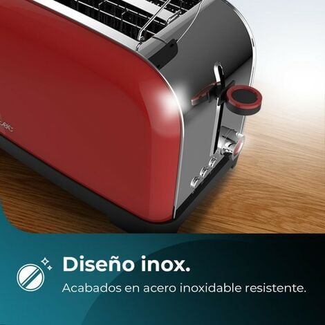 Cecotec Vertikale Toaster Toastin' time 1500 Red