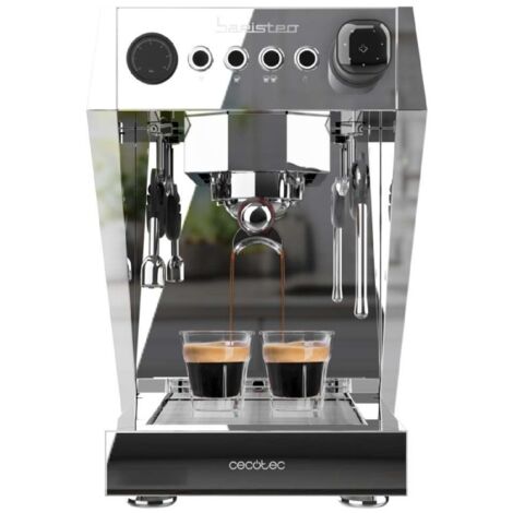 Cecotec Baristeo Brava machine à café argent et gris