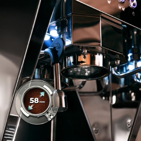 Cecotec Baristeo Brava machine à café argent et gris