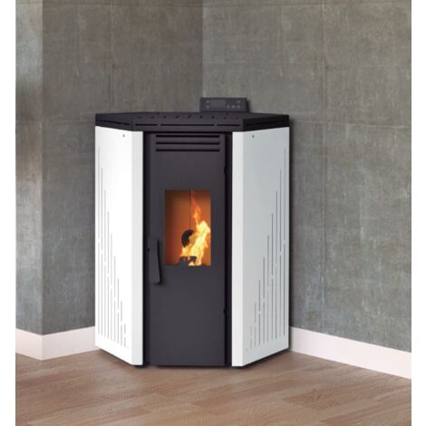 ESTUFAS PELLETS FM MODELO BP-101 R BLANCO