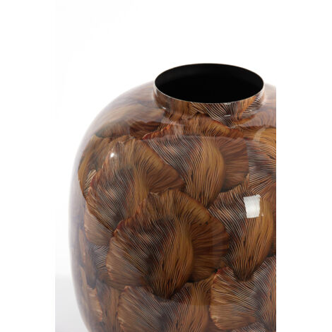 Vase déco Milos brun clair - Ø37x40 cm