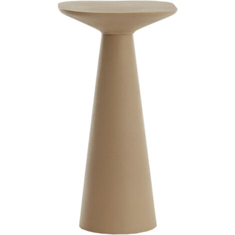 Petite table d'appoint taupe mate ABALA Light & Living gain de place ...