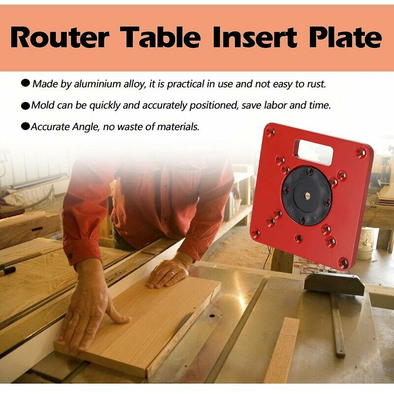 Diy Router Table Insert Plate