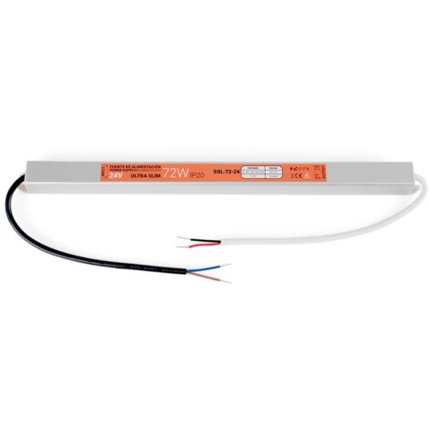 Alimentation LED extra plate 24V - 72W - IP20