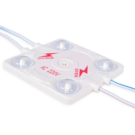 Module LED carré pour enseignes lumineuses - 3,6W - 220V AC