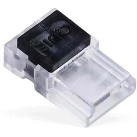 Connecteur clip 2 broches ruban à câble PCB 8mm