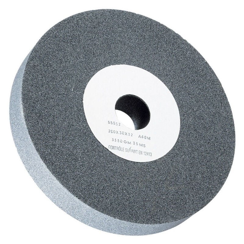Sidamo - Schleifscheibe A60M Korund grau D200x20x32mm Korn 60 - 10505023