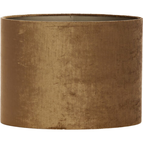 Light & Living - paralume - Gemstone - bronzo - tessile - E27