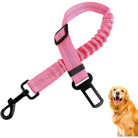 Ceinture Chien Voiture, Attache Chien Voiture RéGlable avec Motif ...