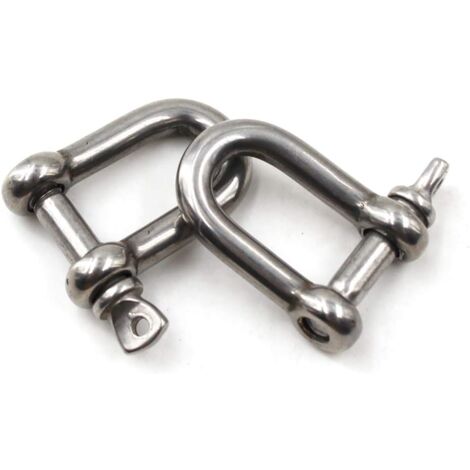 M12 Manille Manille De Levage En Acier Inoxydable 304 (Paquet De 2)