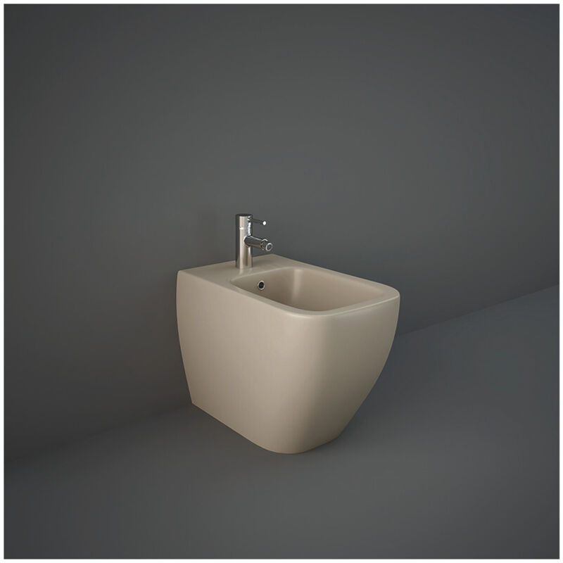 RAK Feeling Matt Cappuccino Back to Wall Bidet - MP18514A
