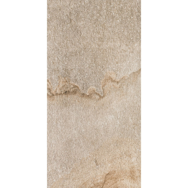RAK Lapitec Stone Beige Matt 60cm x 120cm Porcelain Wall and Floor Tile ...