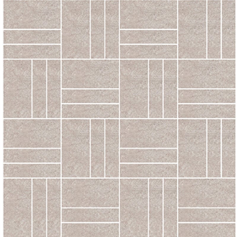 RAK City Stone Clay Matt 30cm x 30cm Linear Bricks Porcelain Mosaic ...