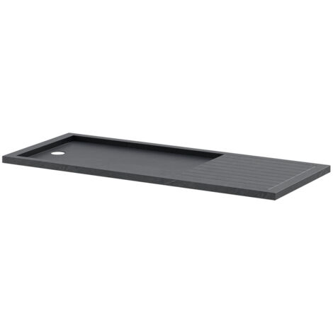 Pearlstone Slate 1700mm x 700mm x 40mm Rectangular Walk In Shower Tray